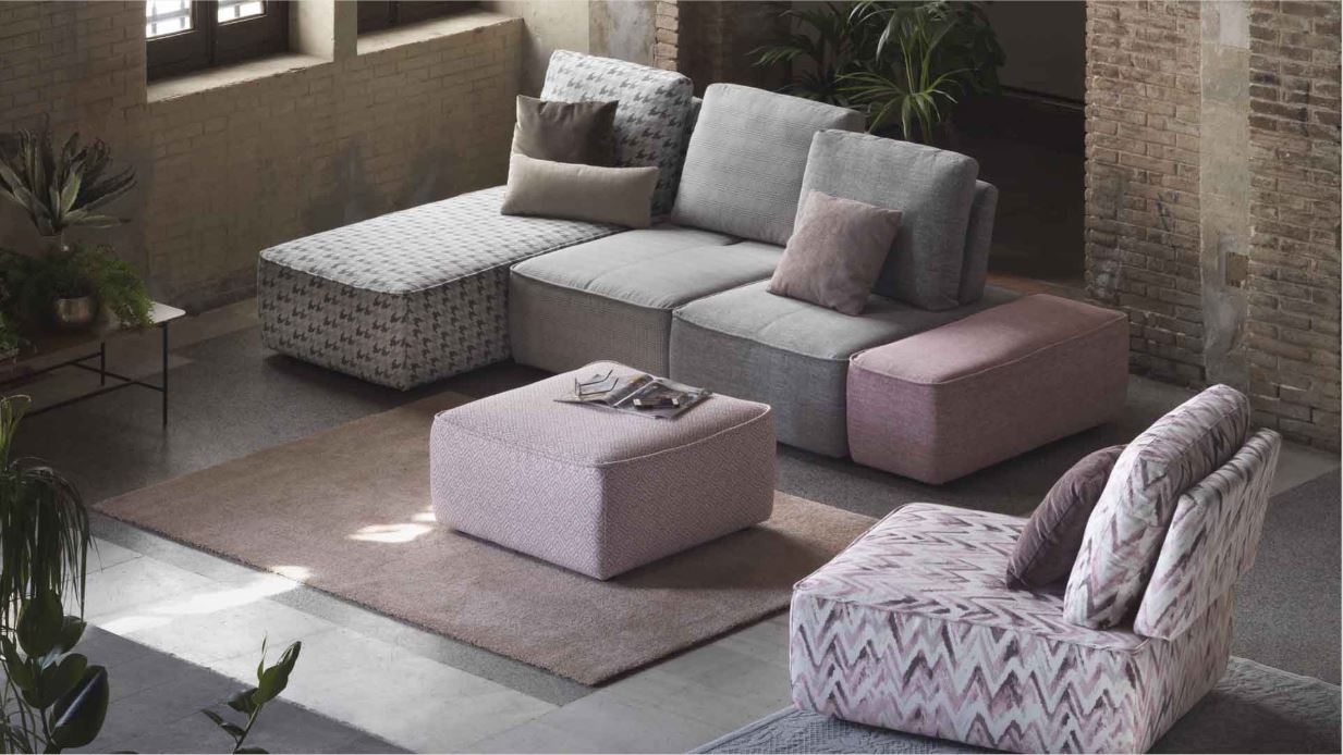 CANAPÉS MODULABLES :: INTERIEUR CHEZSOIDESIGN à ST-CYR-SUR-MER